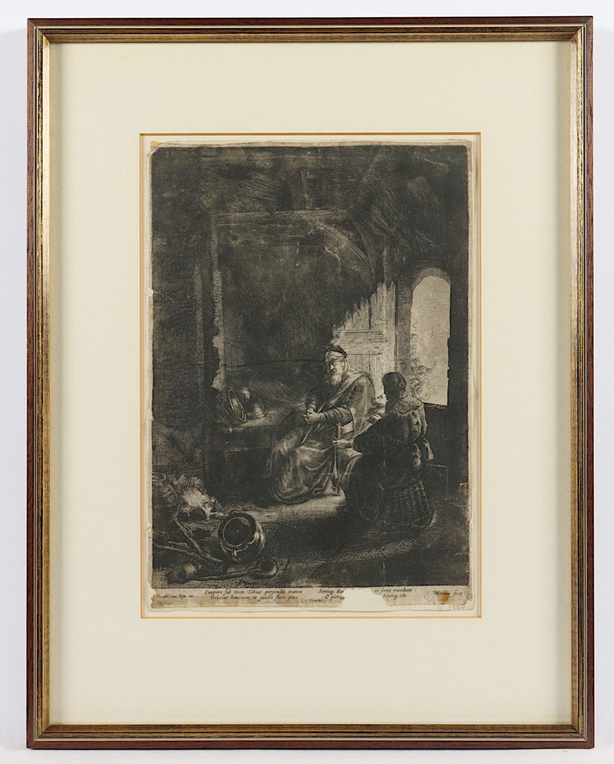 Rembrandt van Rijn | Anna und der blinde Tobias | MutualArt