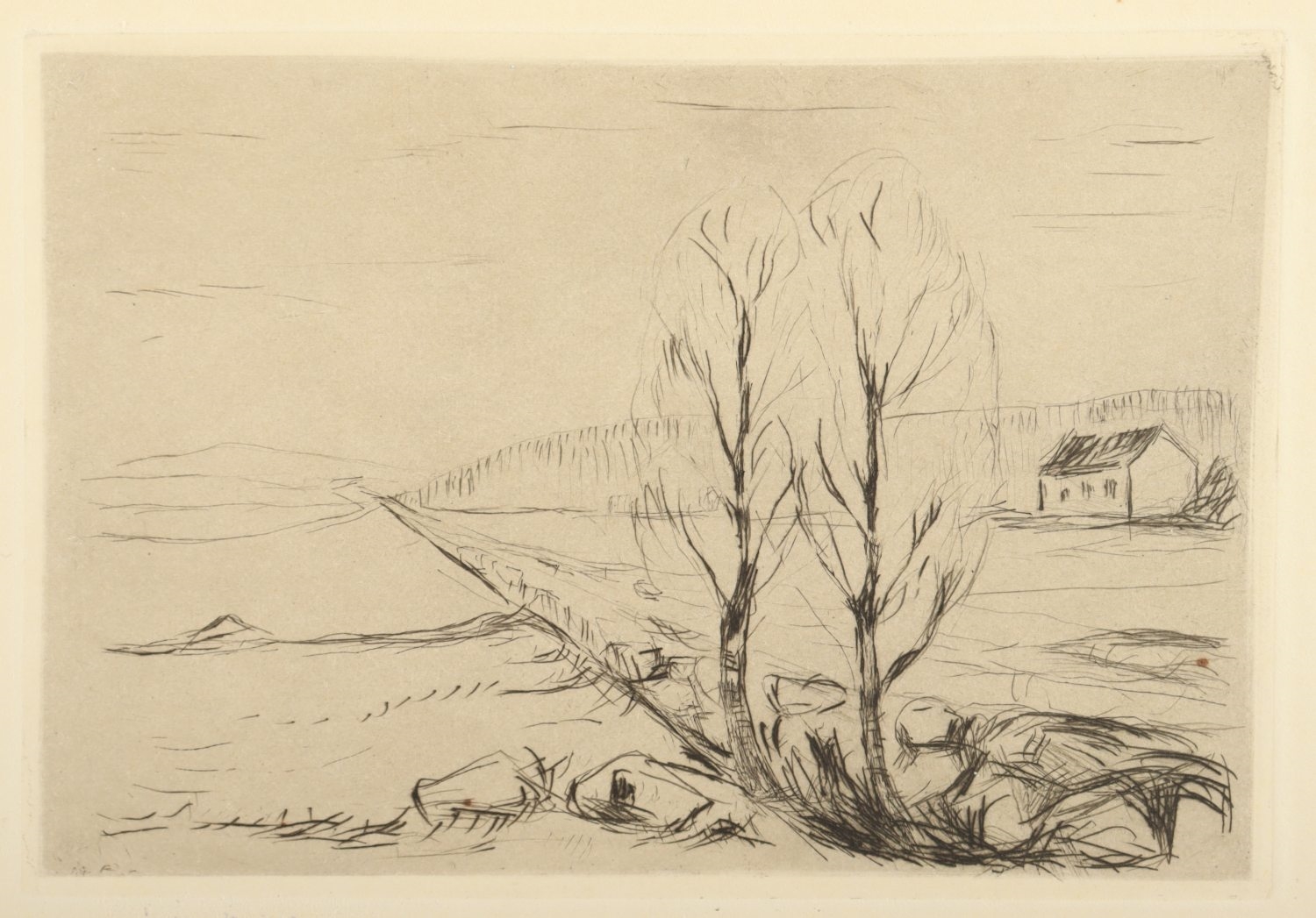 Edvard Munch | Norwegische Landschaft (1908) | MutualArt