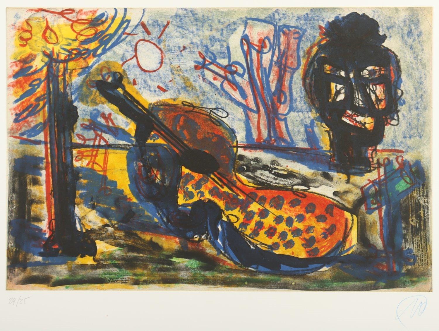 Markus Lüpertz | Das Grab des Orpheus | MutualArt