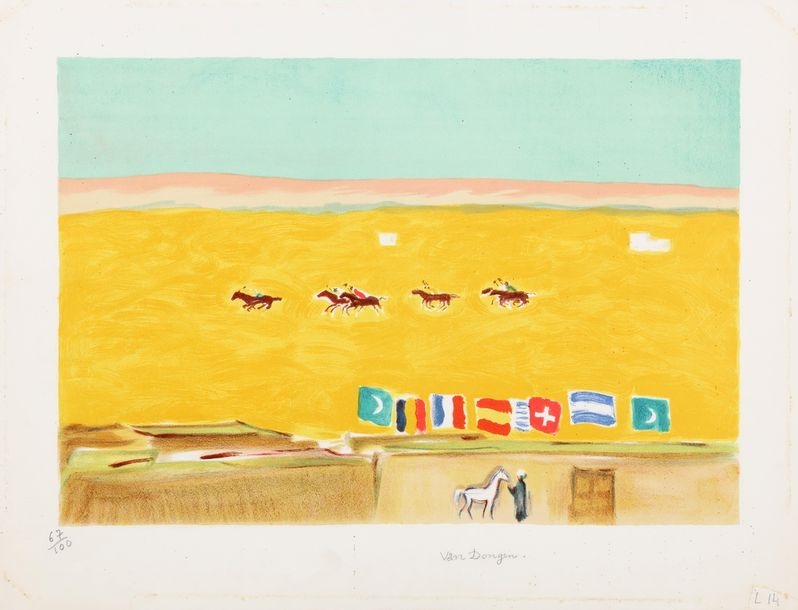 Kees van Dongen | The Races of Alexandria (Circa 1950) | MutualArt