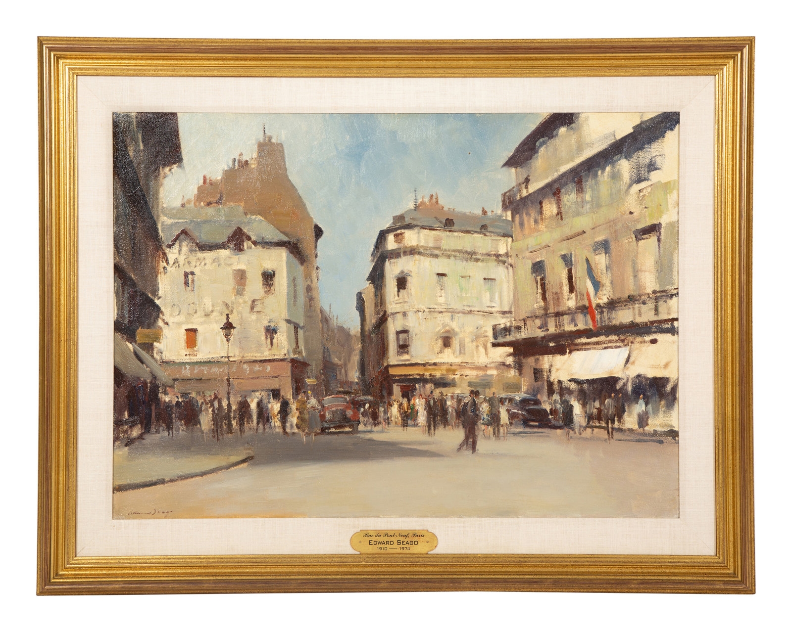 Edward Brian Seago | Rue du Pont-Neuf (Circa 1955) | MutualArt