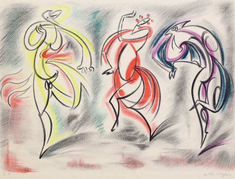 André Masson | Dancers LITHOGRAPHY on PAPER Signed lower right Artist's ...