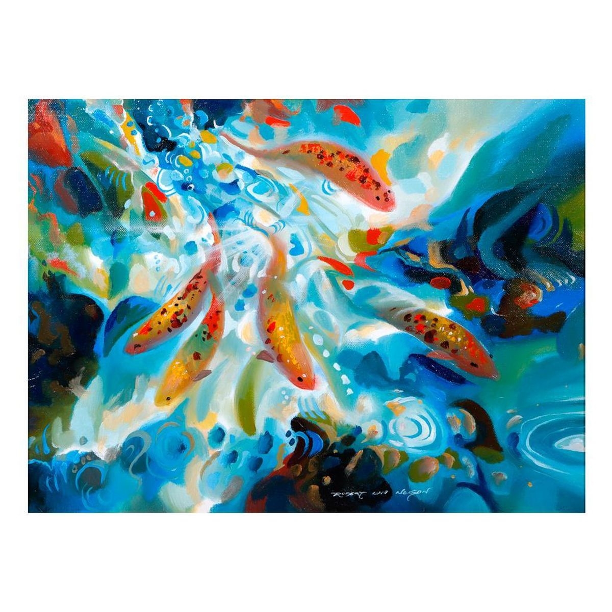 Robert Lyn Nelson | Title/Description: Koi Fish (1955) | MutualArt