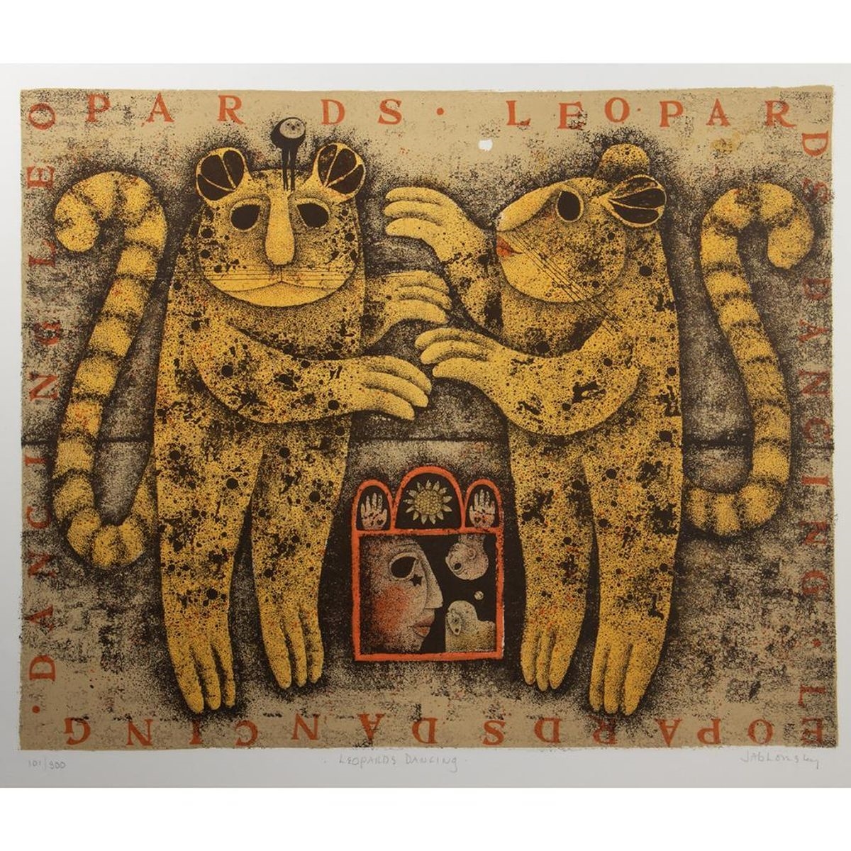 Carol Jablonsky | Leopards Dancing | MutualArt