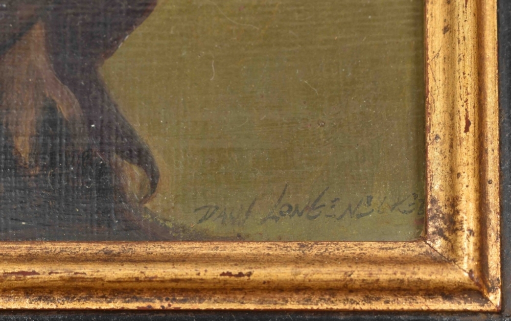 Paul Longenecker | Staring owl sitting on a stump | MutualArt