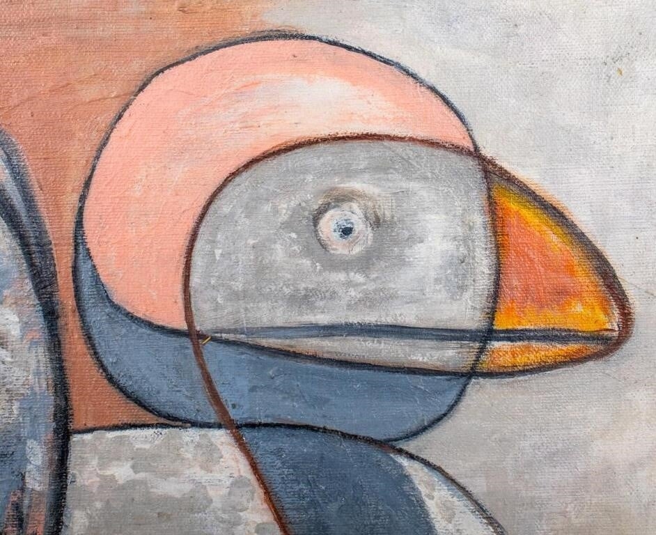 Kayo Lennar | Kayo Lennar Dodo Bird Oil on Canvas (1993) | MutualArt