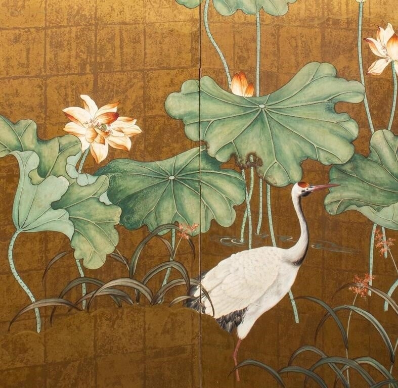 Robert Crowder | Robert Crowder Beverly Hills Japanese Style Screen ...