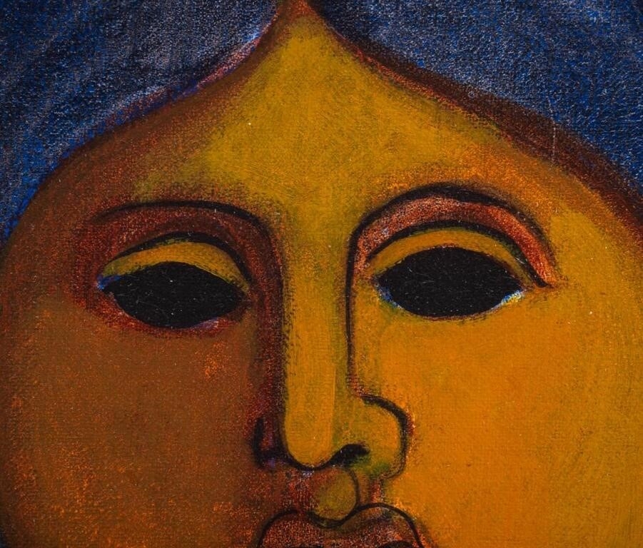 Cándido‏ Bidó | Candido Bido Figurative Oil on Board, 1977 (Circa 1977 ...