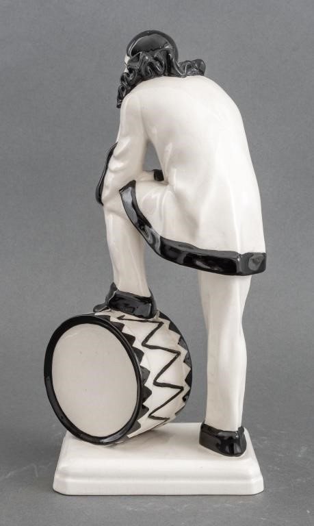 Stella Bloch | Stella Bloch Porcelain Figure of Pierrot,1920s | MutualArt