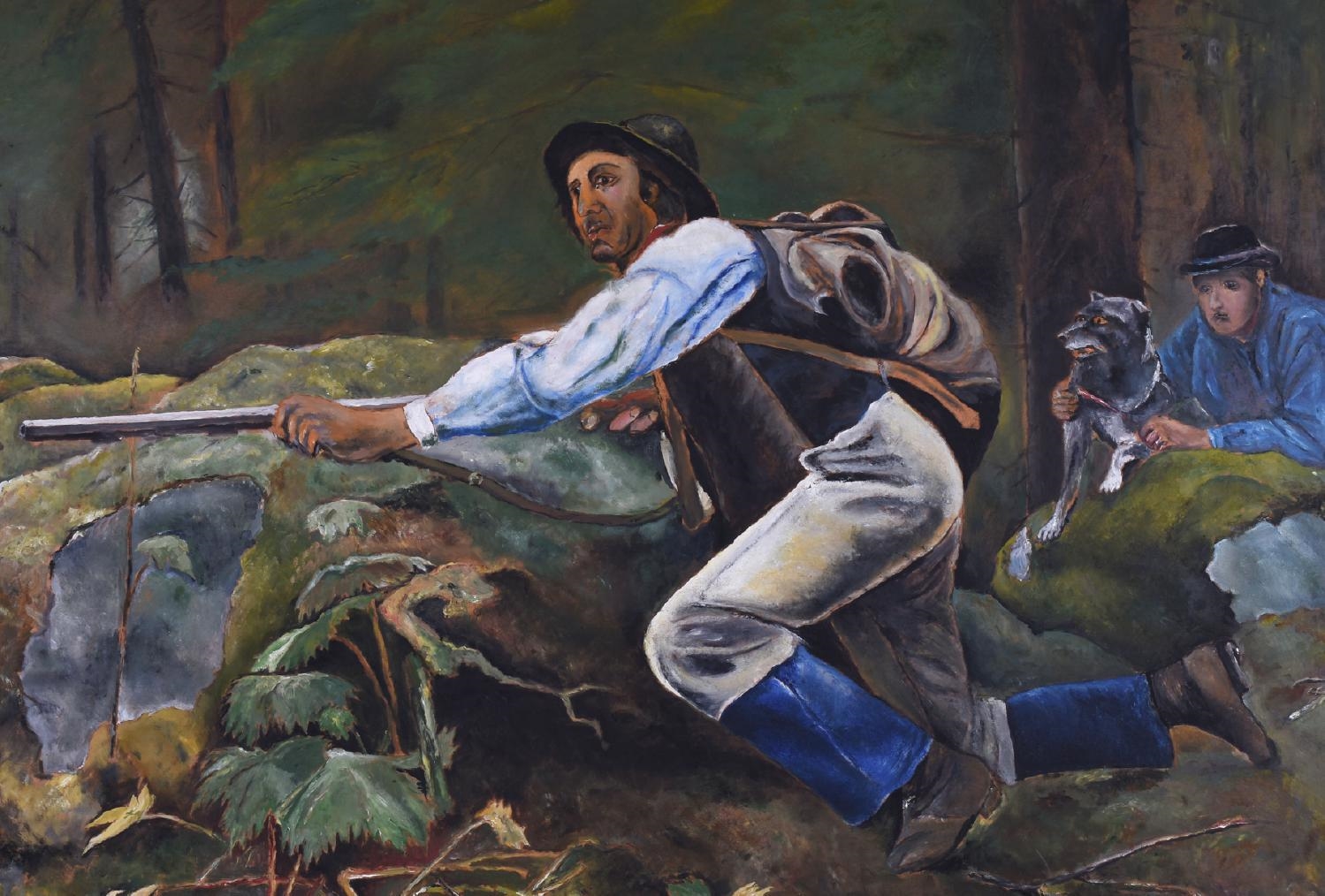 Flemish School 17th Century | Hunter with dog (1938) | MutualArt