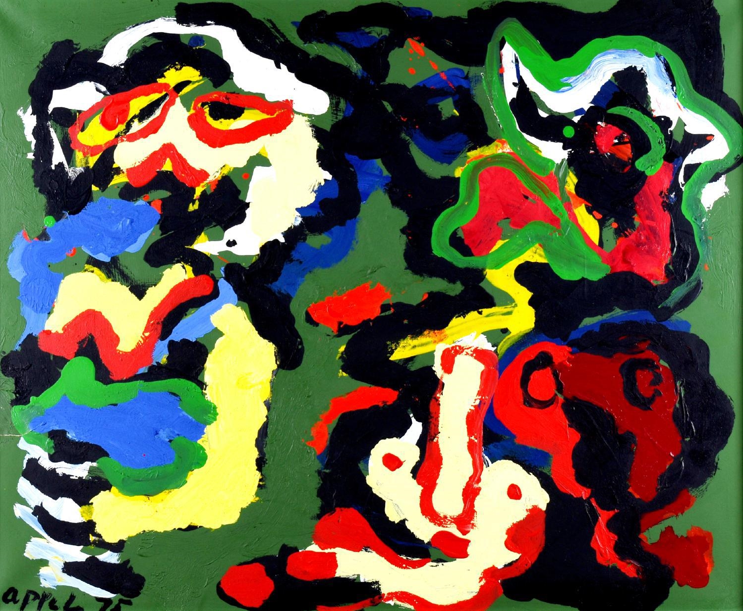 Karel Appel | Composition. (1975) | MutualArt