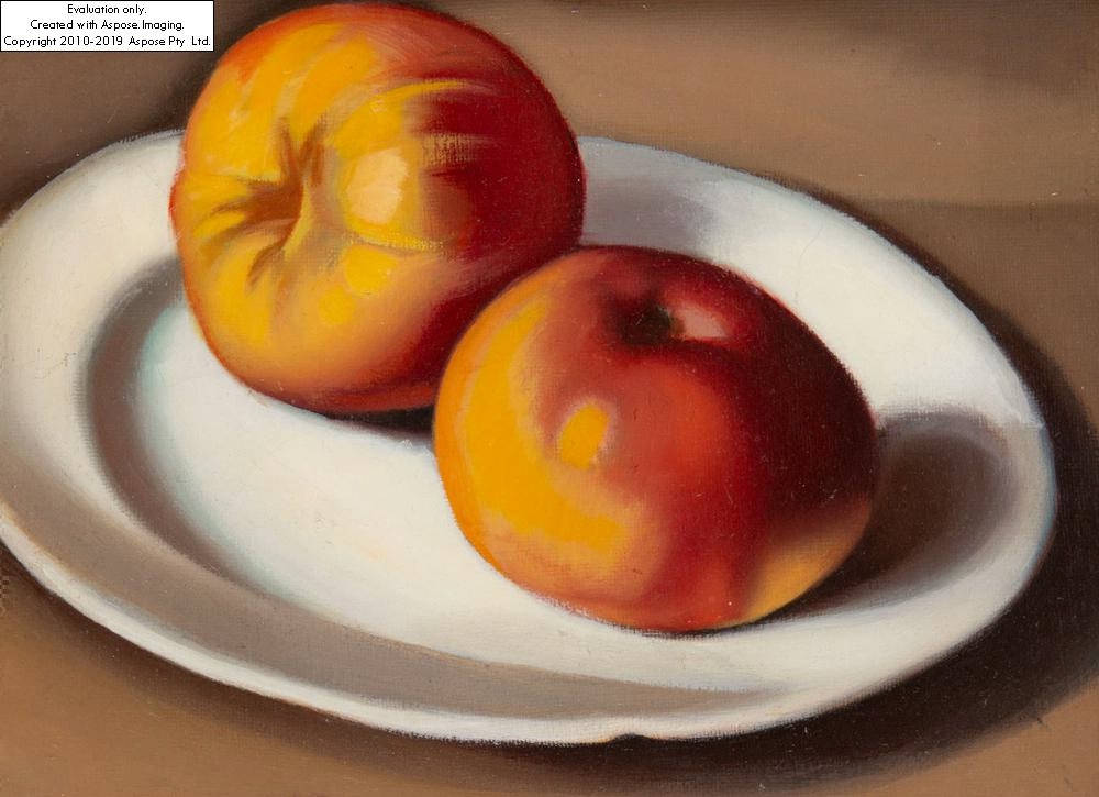 Tamara de Lempicka | Still life with apples (Circa 1946) | MutualArt