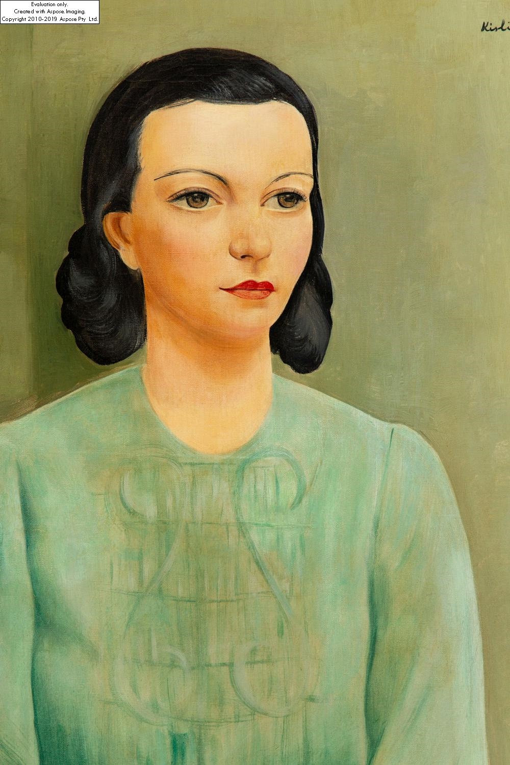 Moïse Kisling | Madame Jacques Guérard (1930) | MutualArt