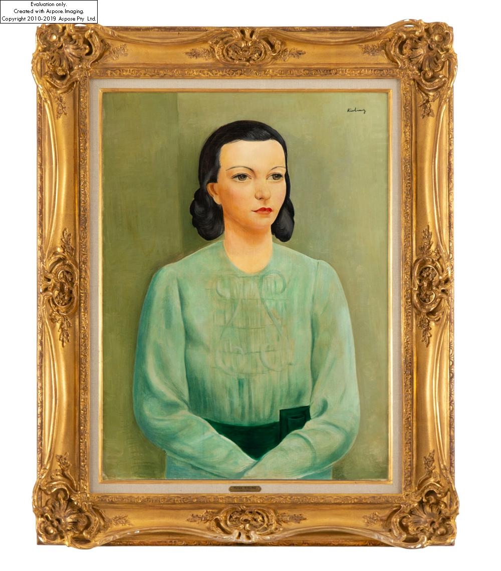 Moïse Kisling | Madame Jacques Guérard (1930) | MutualArt