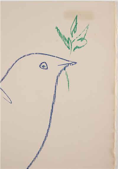 Pablo Picasso | La Colombe de la Paix/Colombe volant | MutualArt