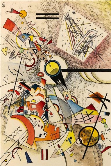 Wassily Kandinsky | Curve, 1936 | MutualArt