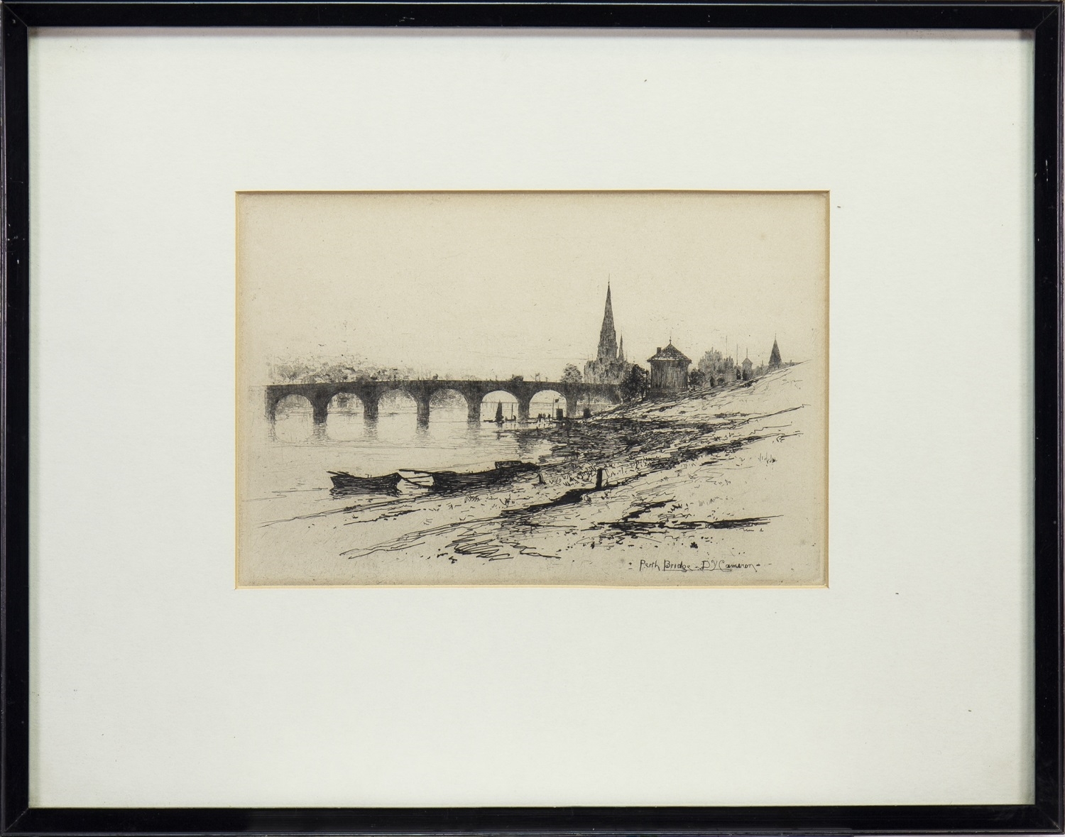 David Young Cameron | PERTH BRIDGE | MutualArt