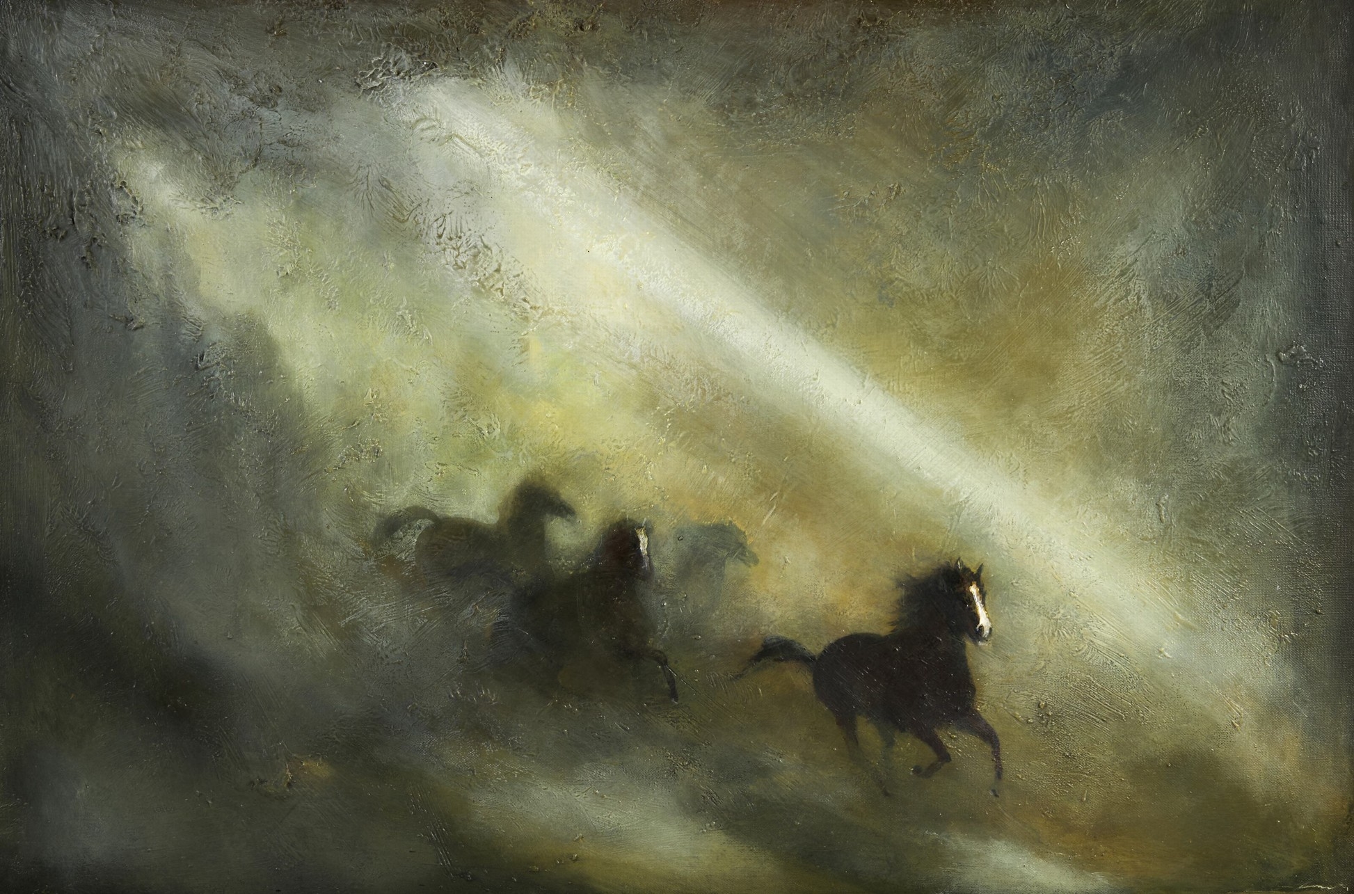 Ladislav E. Sulík | PAŠOVANÉ KONE | MutualArt