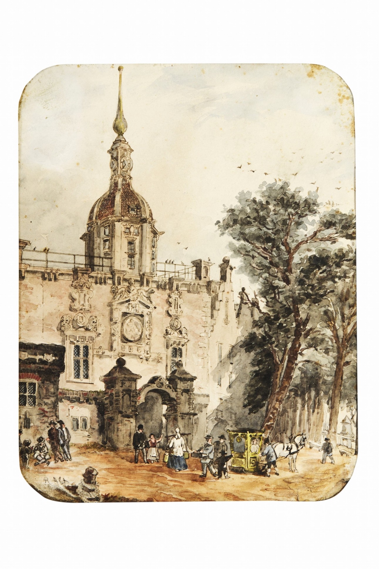 Rudolf von Alt | PRED KOSTOLOM | MutualArt
