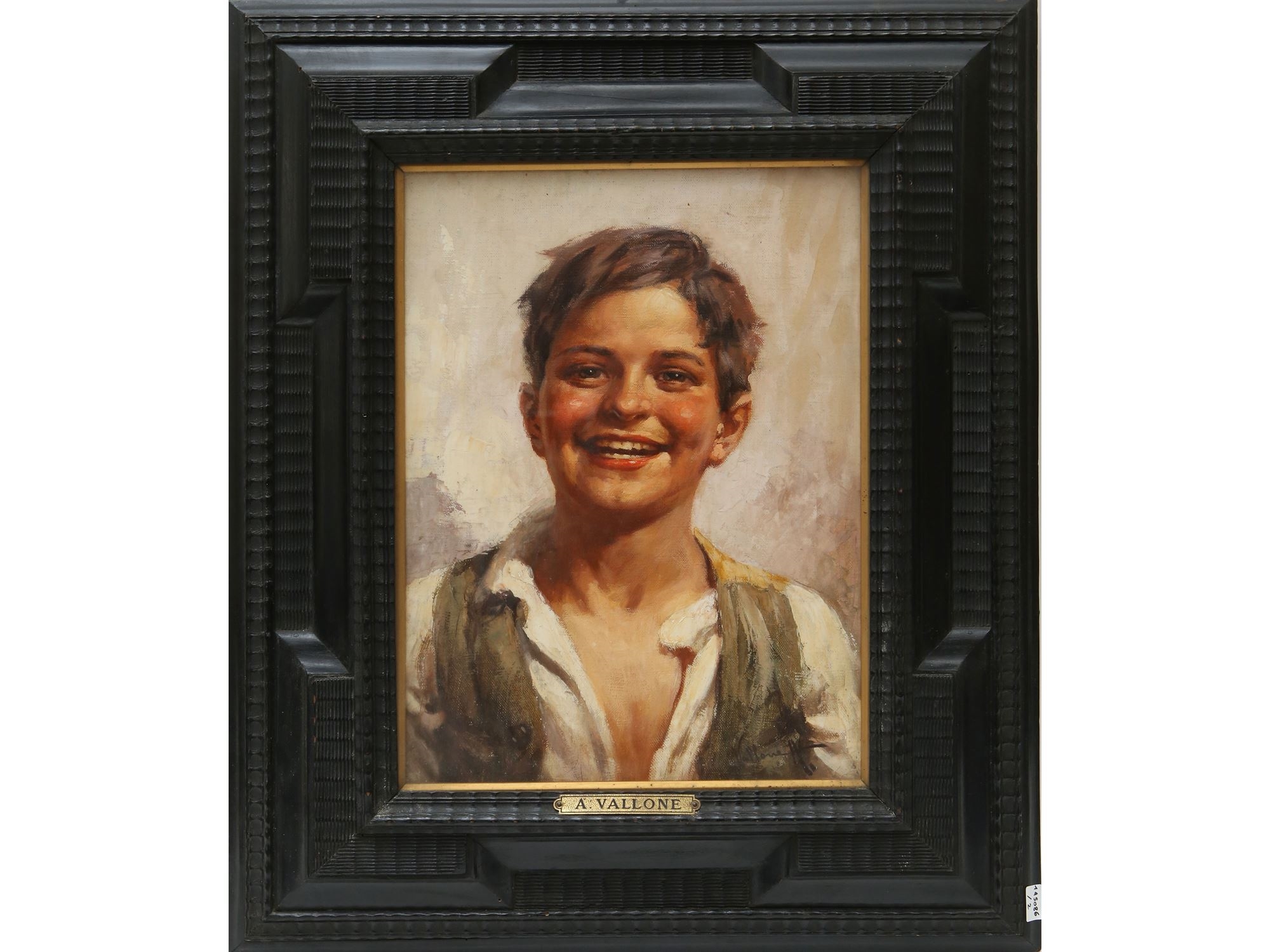 Antonio Vallone | Portraits of children 20th century | MutualArt