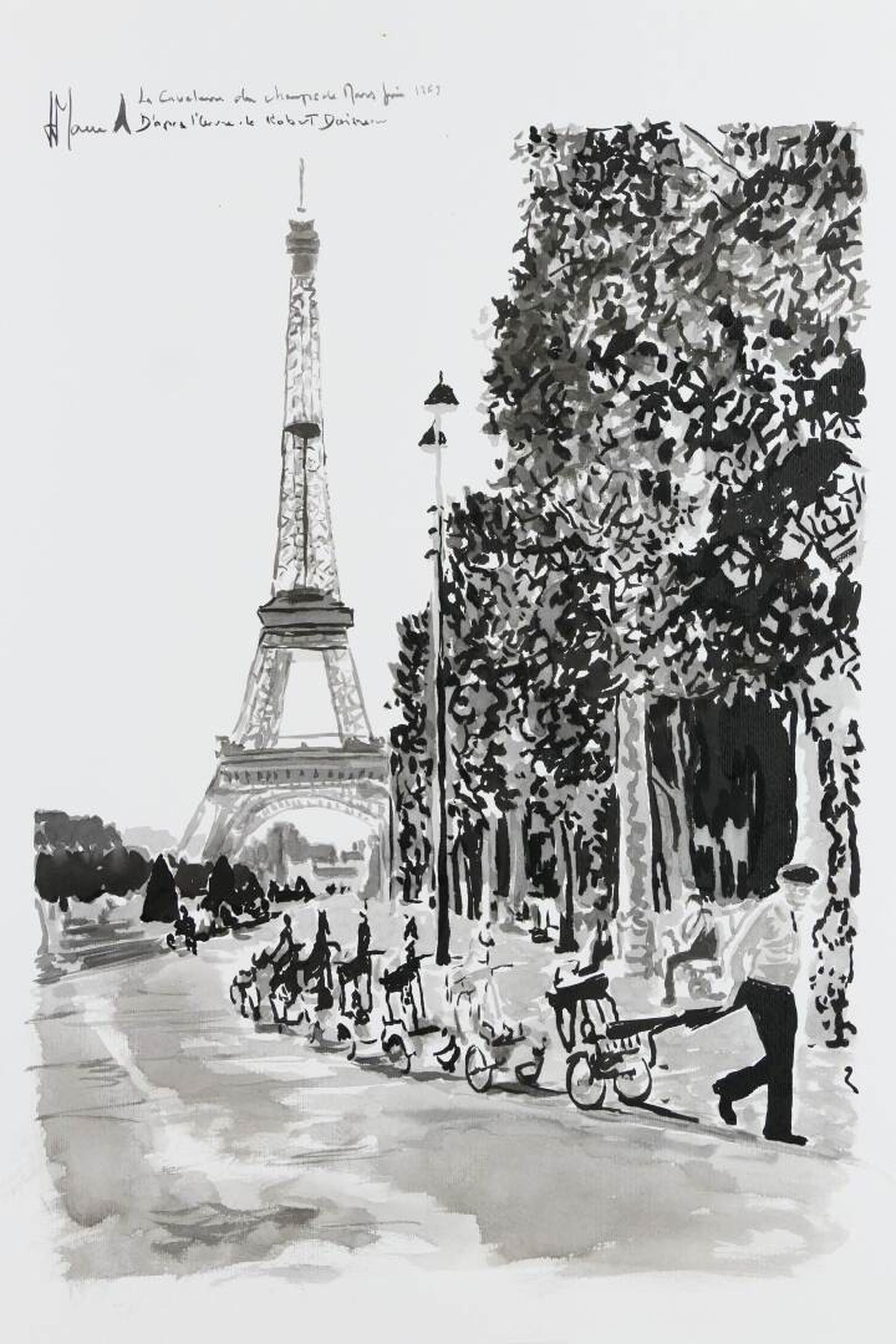 Jean Jacques Marie | La cavalcade du Champs de Mars/Juin 1969 | MutualArt