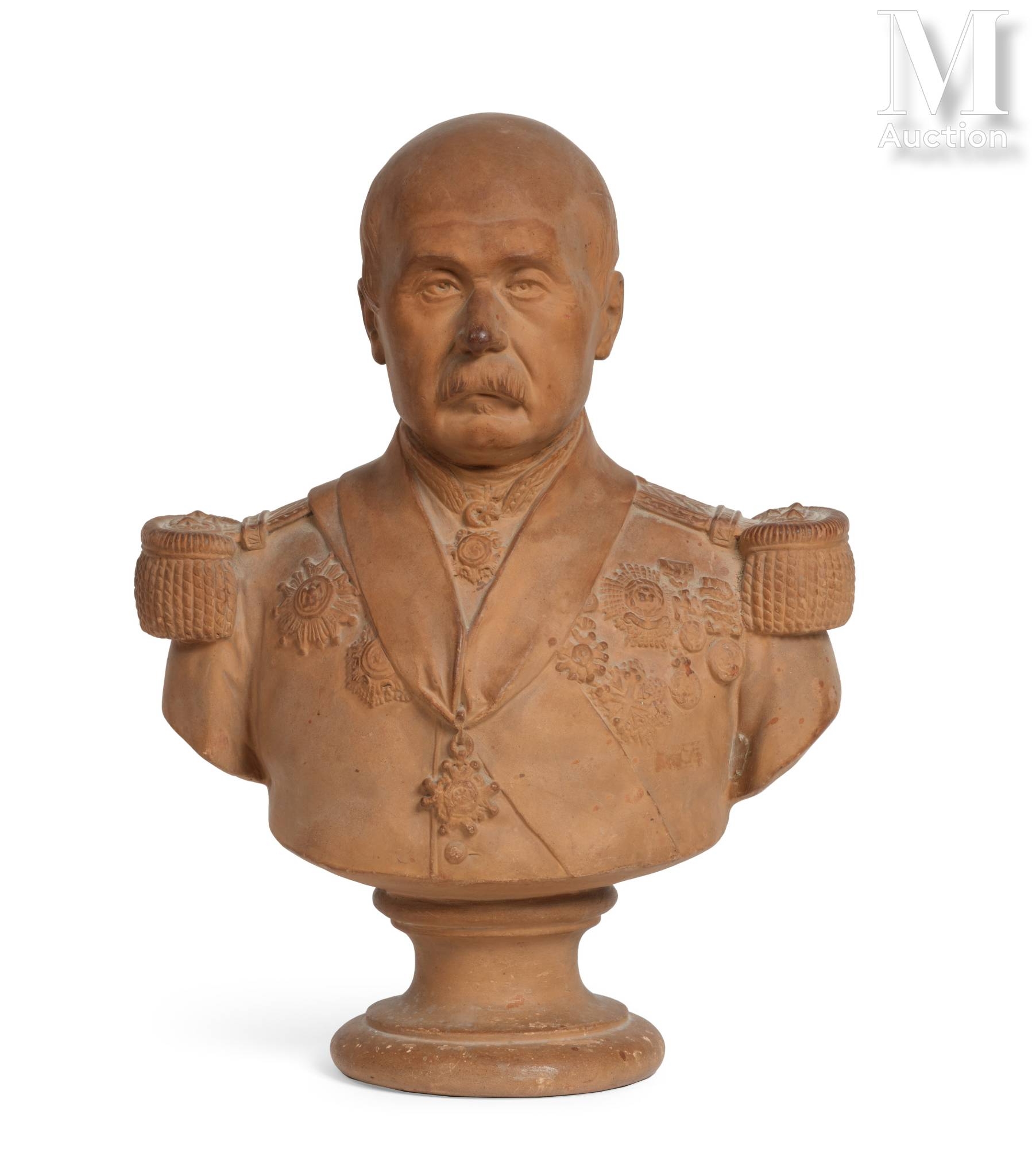 Jean Giorné Viard | Un général de division en uniforme (1876) | MutualArt