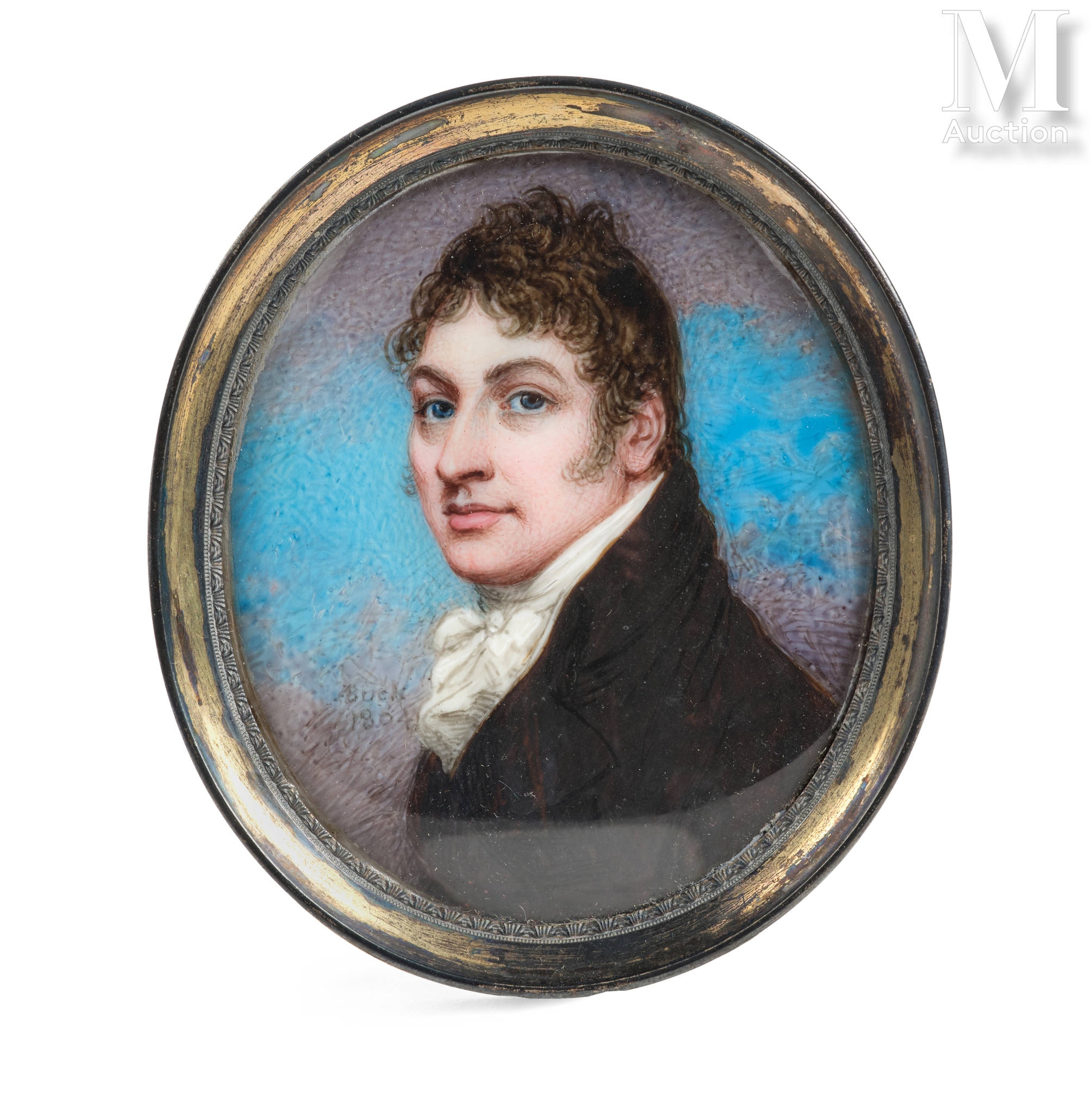 Adam Buck | Portrait d’un homme (1804) | MutualArt