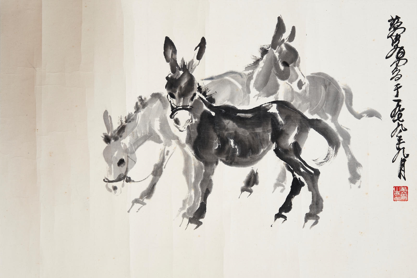 Huang Zhou | Donkeys | MutualArt