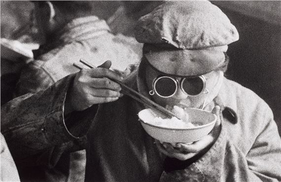 Marc Riboud | Canteen of a Factory in Anshan (1957) | MutualArt