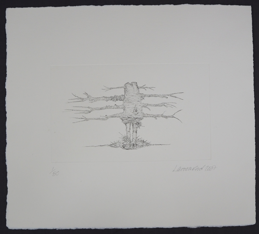 Laura Ford | Laura Ford Tree Form Figure A limited edition etching, No ...