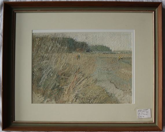 Gordon Stuart | Gordon Stuart At Oxwich Oil on board Signed 31 x 44 ...