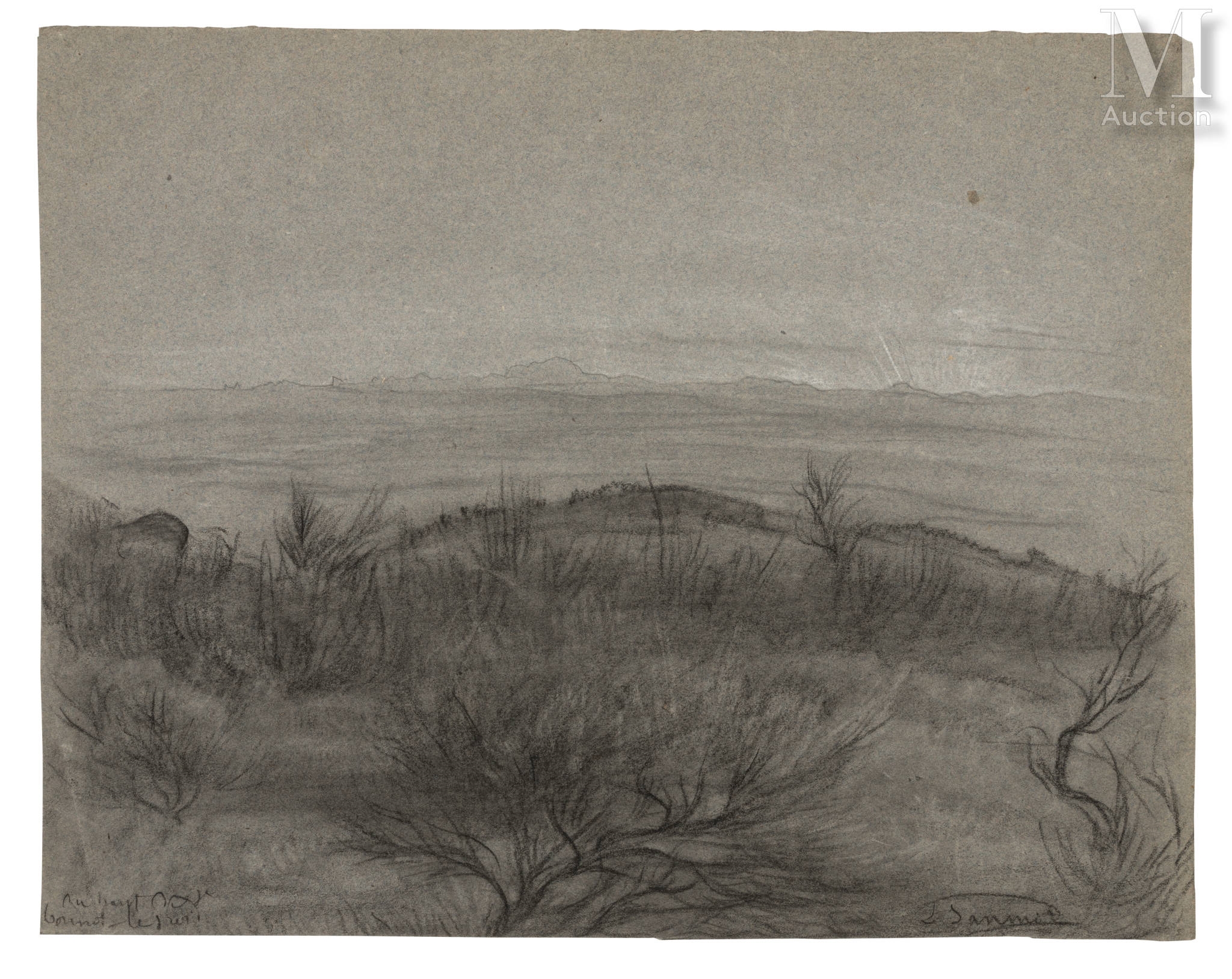 Louis Janmot | Paysage symboliste | MutualArt