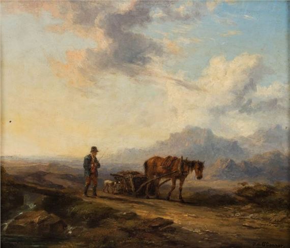 James Arthur O'Connor | After the hay harvest | MutualArt