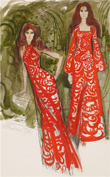 Theadora van Runkle | Works on paper, Theodore Van Runkle | MutualArt