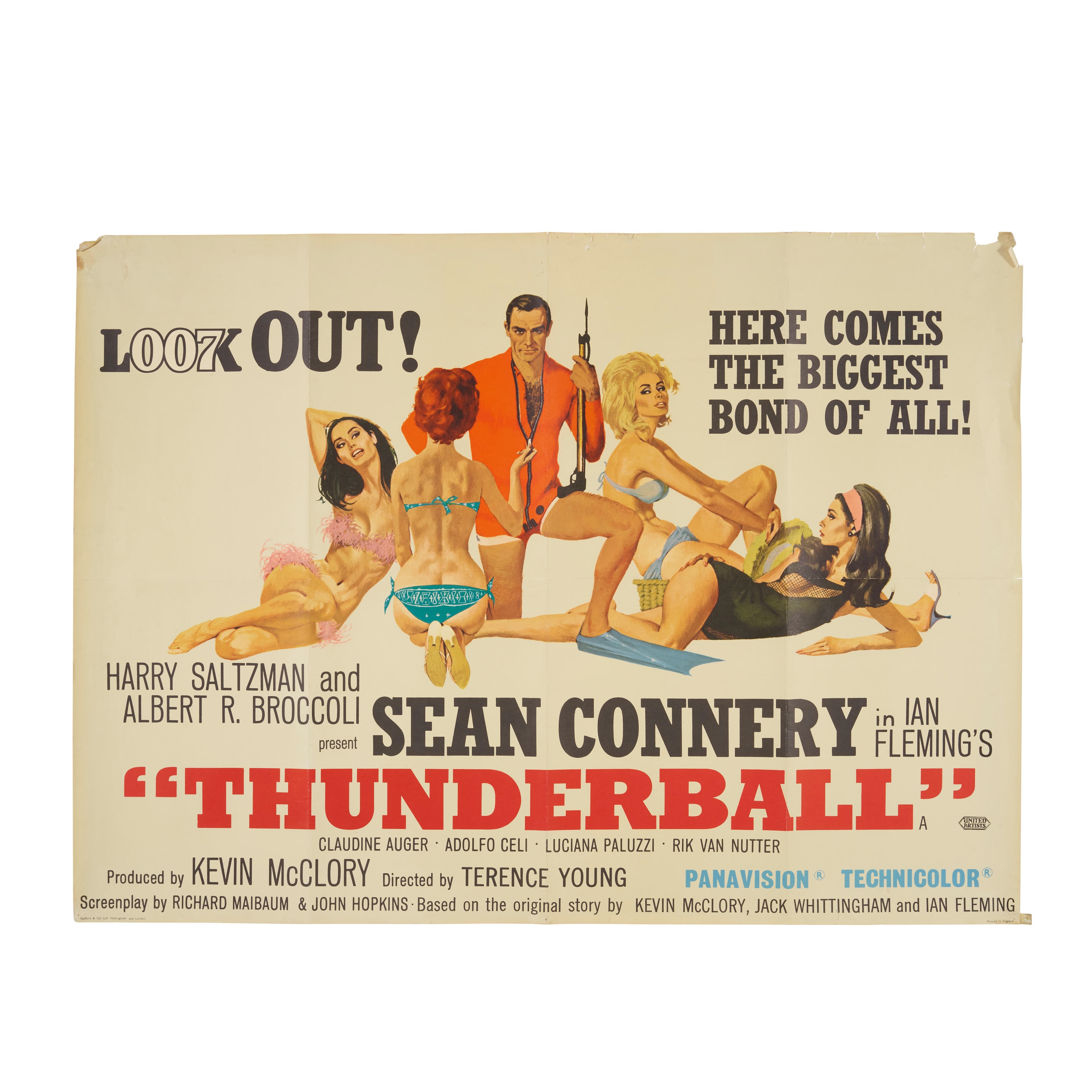 Robert E. McGinnis | THUNDERBALL (1965) | MutualArt