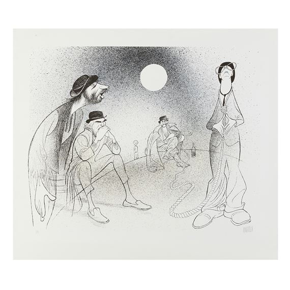 Al Hirschfeld | AL HIRSCHFELD (1903-2003) BROADWAY & THEATER COLLECTION ...