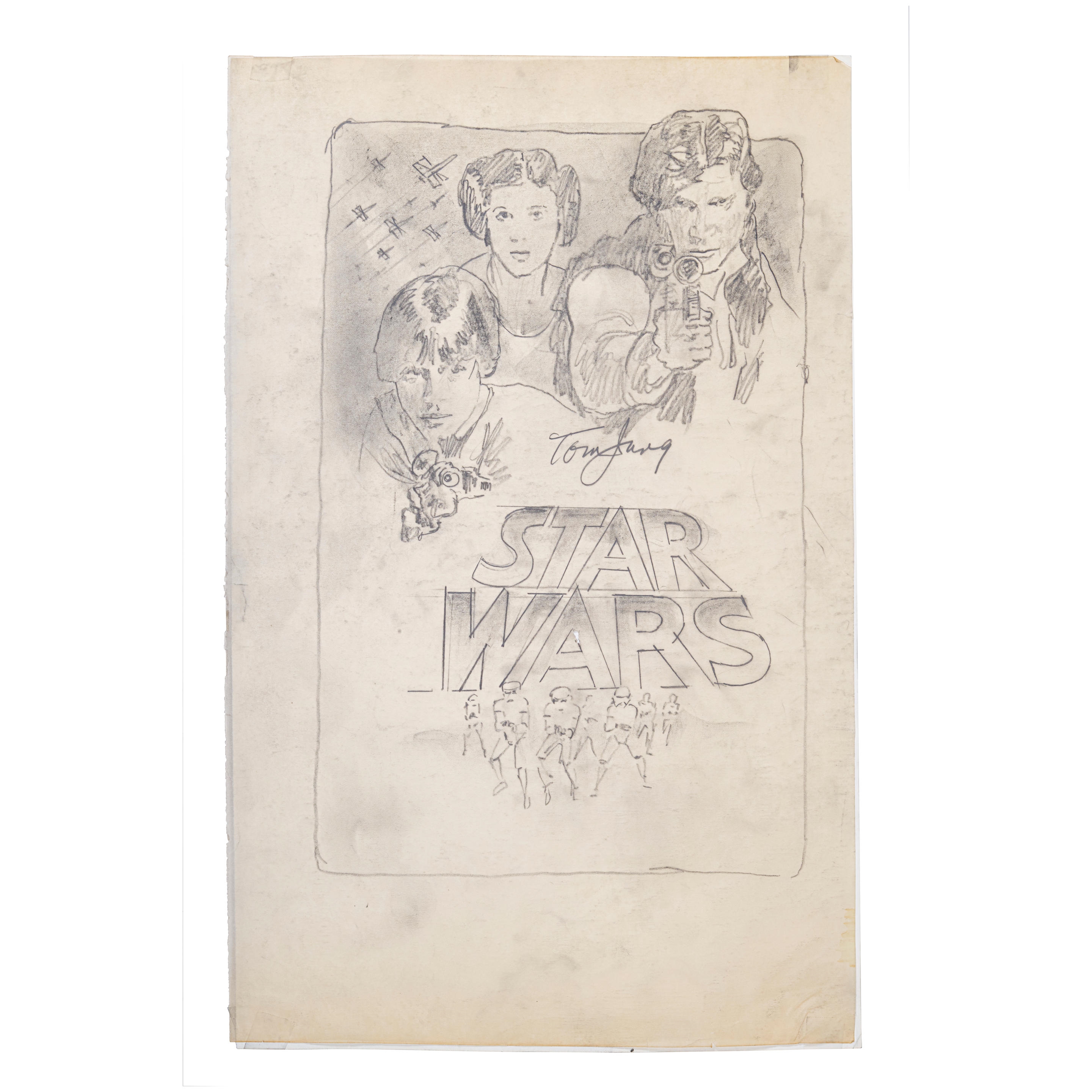 Tom Jung | A TOM JUNG CONCEPT ARTWORK FOR THE ONE SHEET POSTER FOR STAR ...