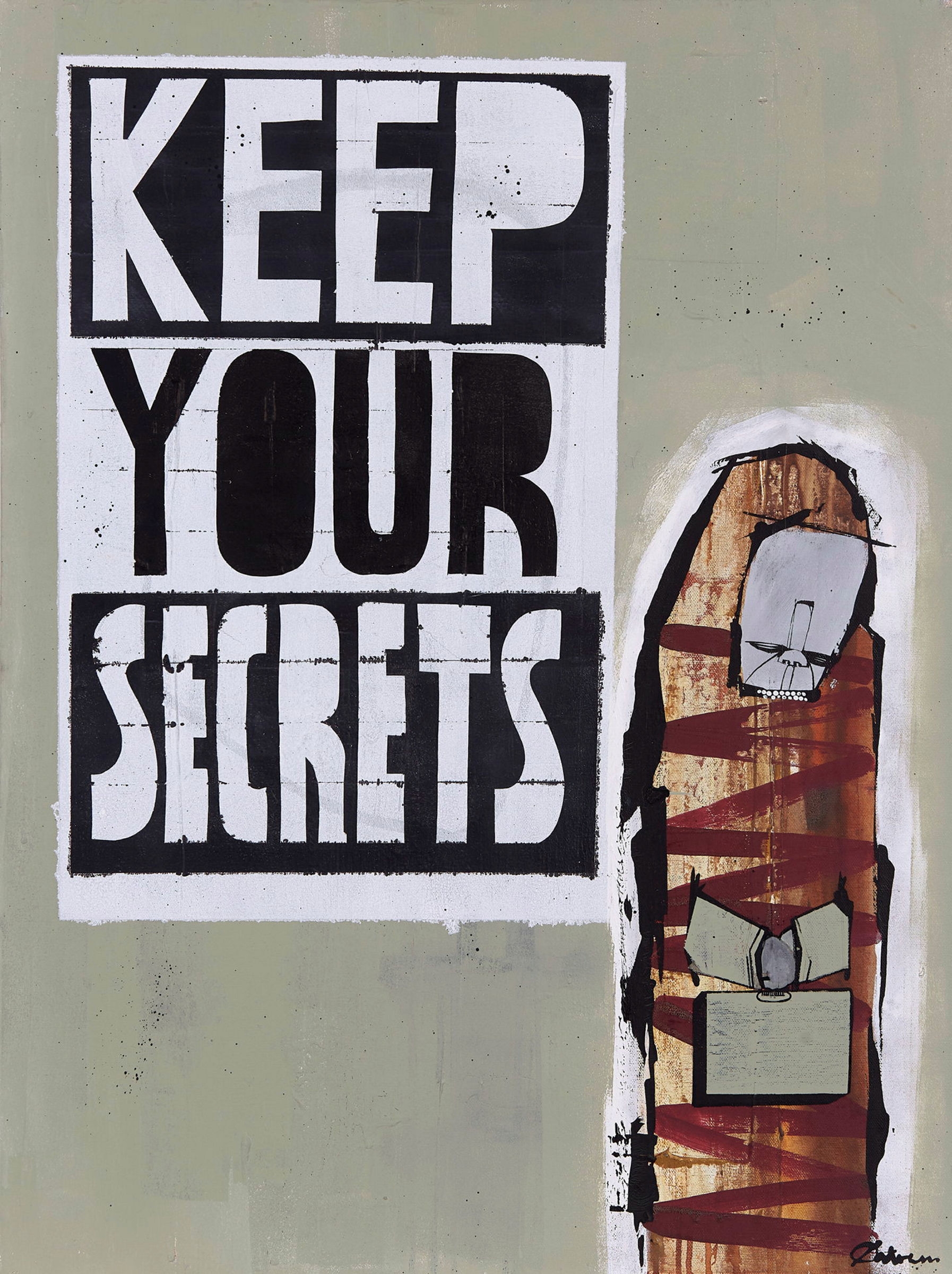Atle Østrem | Keep your secrets | MutualArt