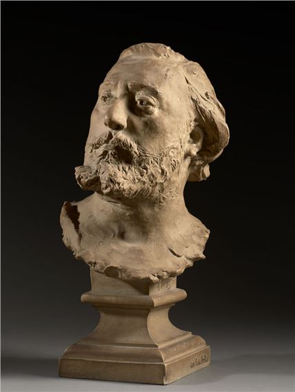 Jean Alexandre Joseph Falguière | Portrait de Léon Gambetta en buste ...