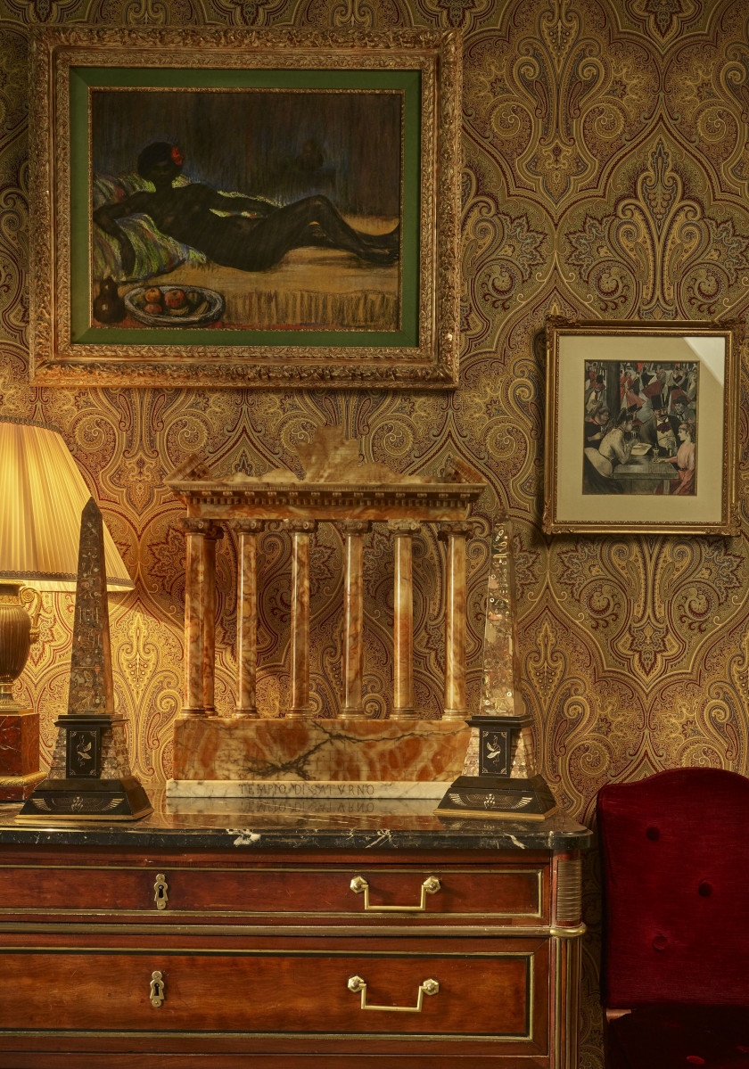 Théophile Alexandre Steinlen | Masseida nue allongée sur un divan (1859 ...