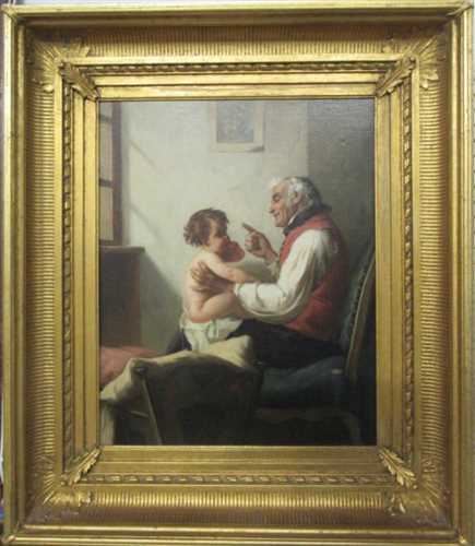 August Müller | Lesson From Grandfather | MutualArt