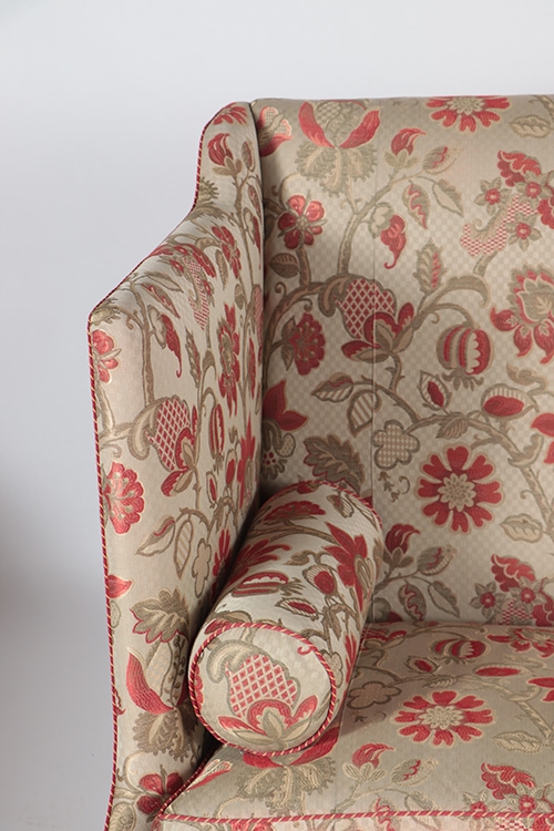 Edward Ferrell | A labeled Edward Ferrell Regency style upholstered ...