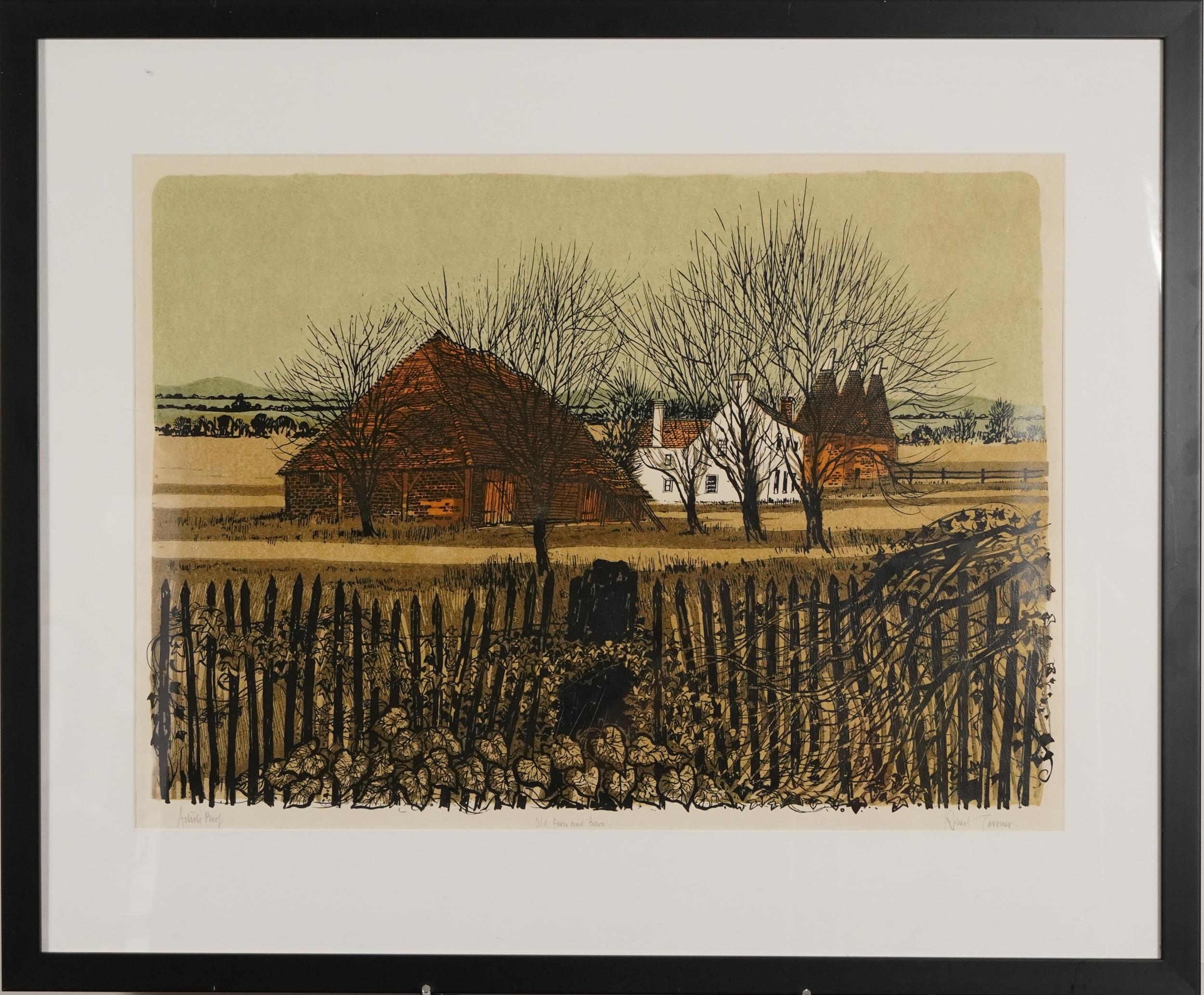 Robert Tavener | Old Farm and Barn | MutualArt