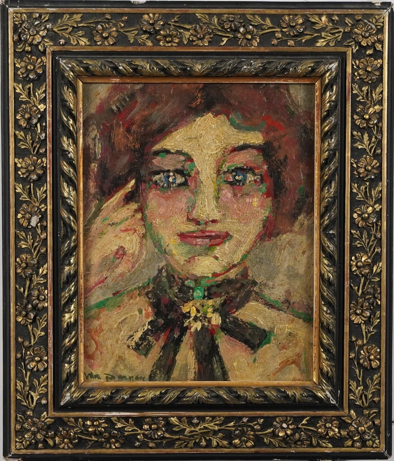 French School | Head and shoulders portrait of a female | MutualArt