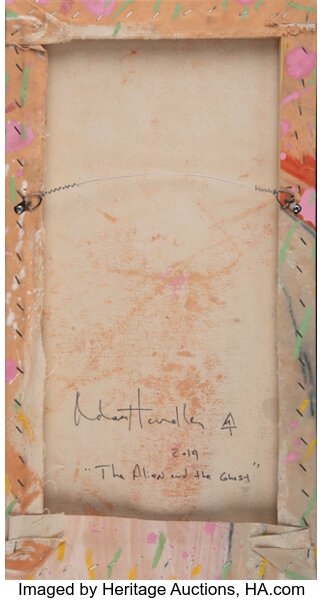 Adam Handler | The Alien and the Ghost | MutualArt