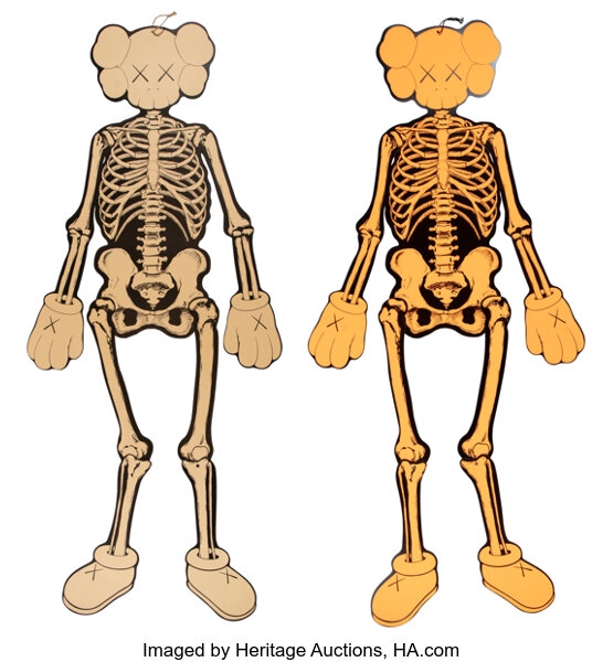 KAWS | Companion Skeleton (2007) | Compare similar artworks | MutualArt