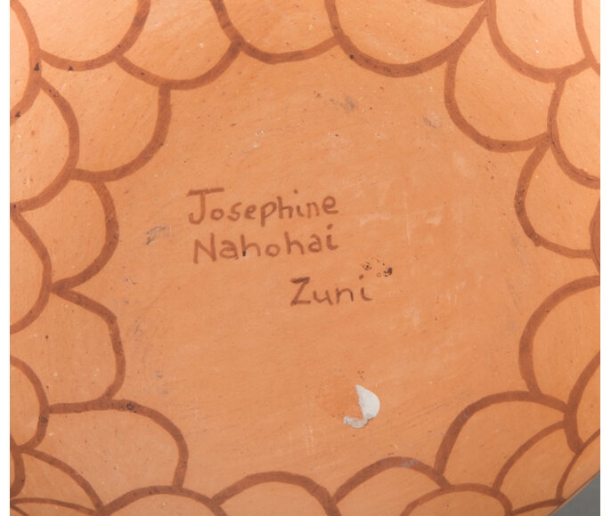 Josephine Nahohai | A Zuni Polychrome Storyteller | MutualArt
