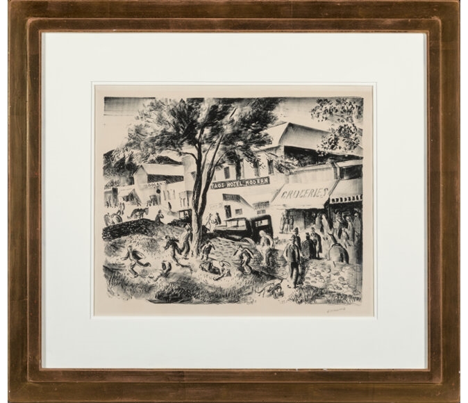 Ward Lockwood | The Plaza, Taos | MutualArt