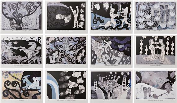 Martin Finnin | The Four Cycles of Celtic Mythology | MutualArt