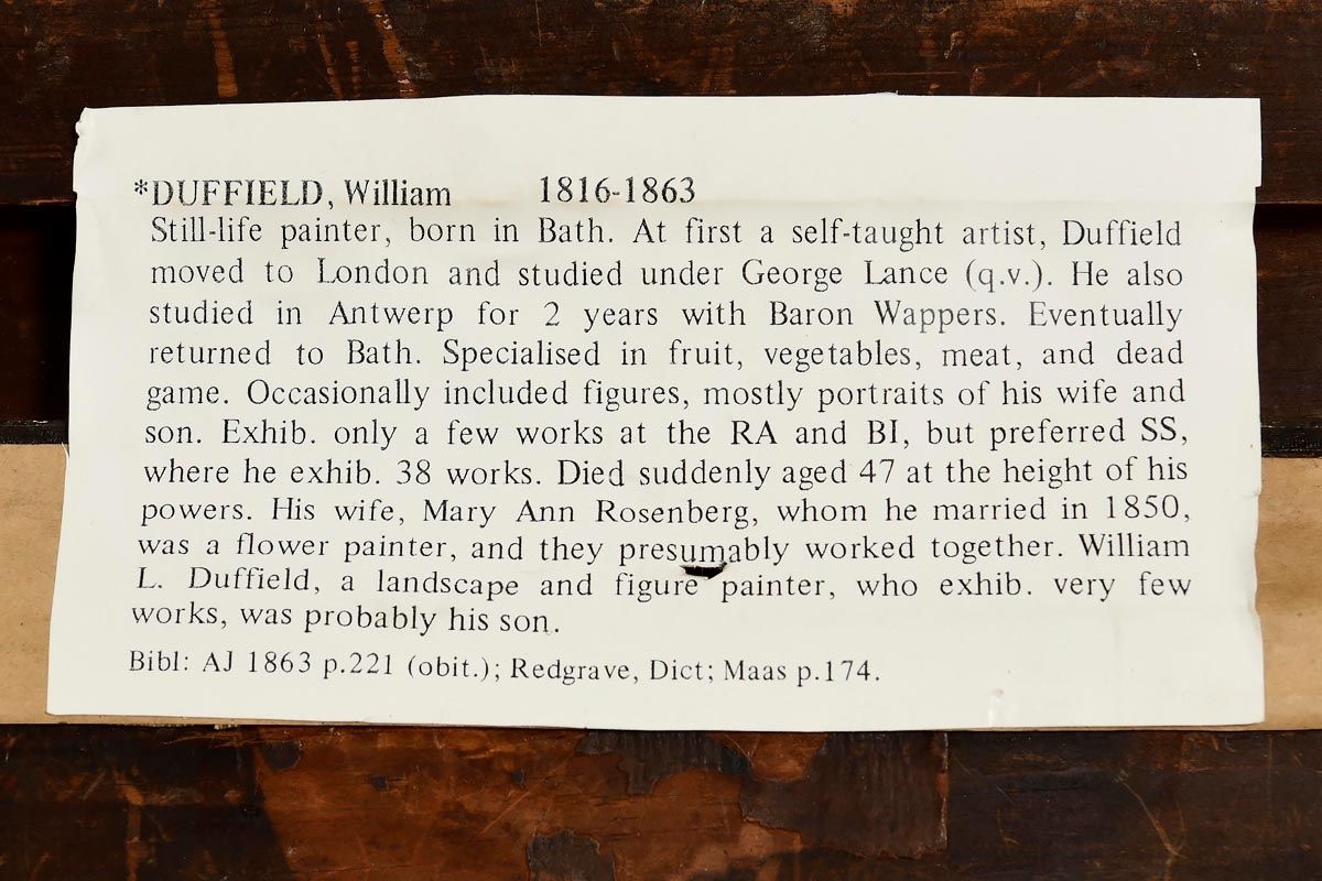 William Duffield | Still Life - Fruits and Pumpkin | MutualArt